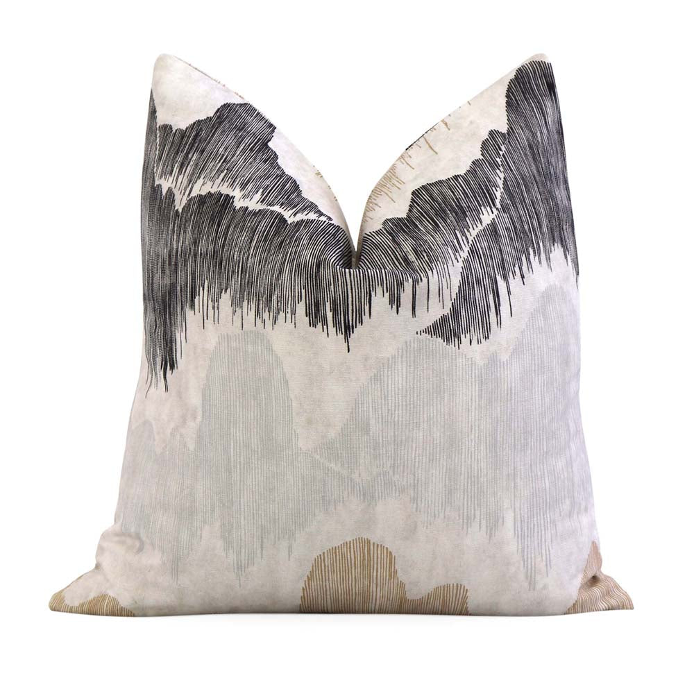 Black Designer Decorative Throw Pillows | Chloe and Olive - Chloe & Olive