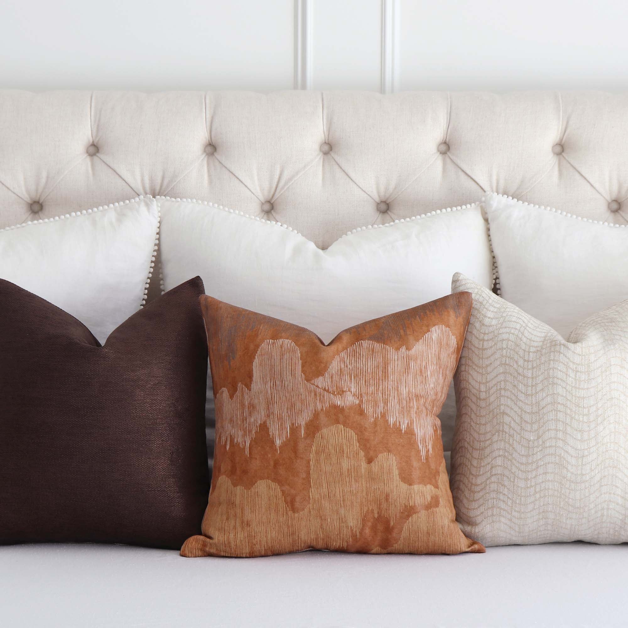 Neutral Color Throw Pillows for the Home | Chloe & Olive