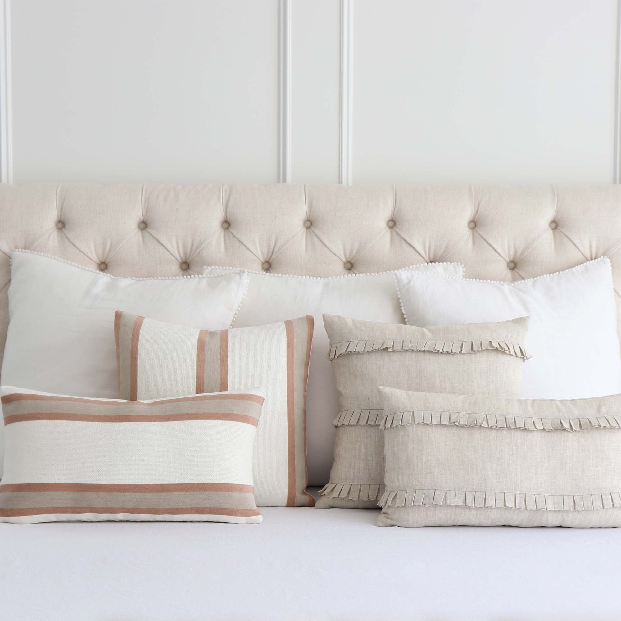 Neutral Color Throw Pillows for the Home | Chloe & Olive
