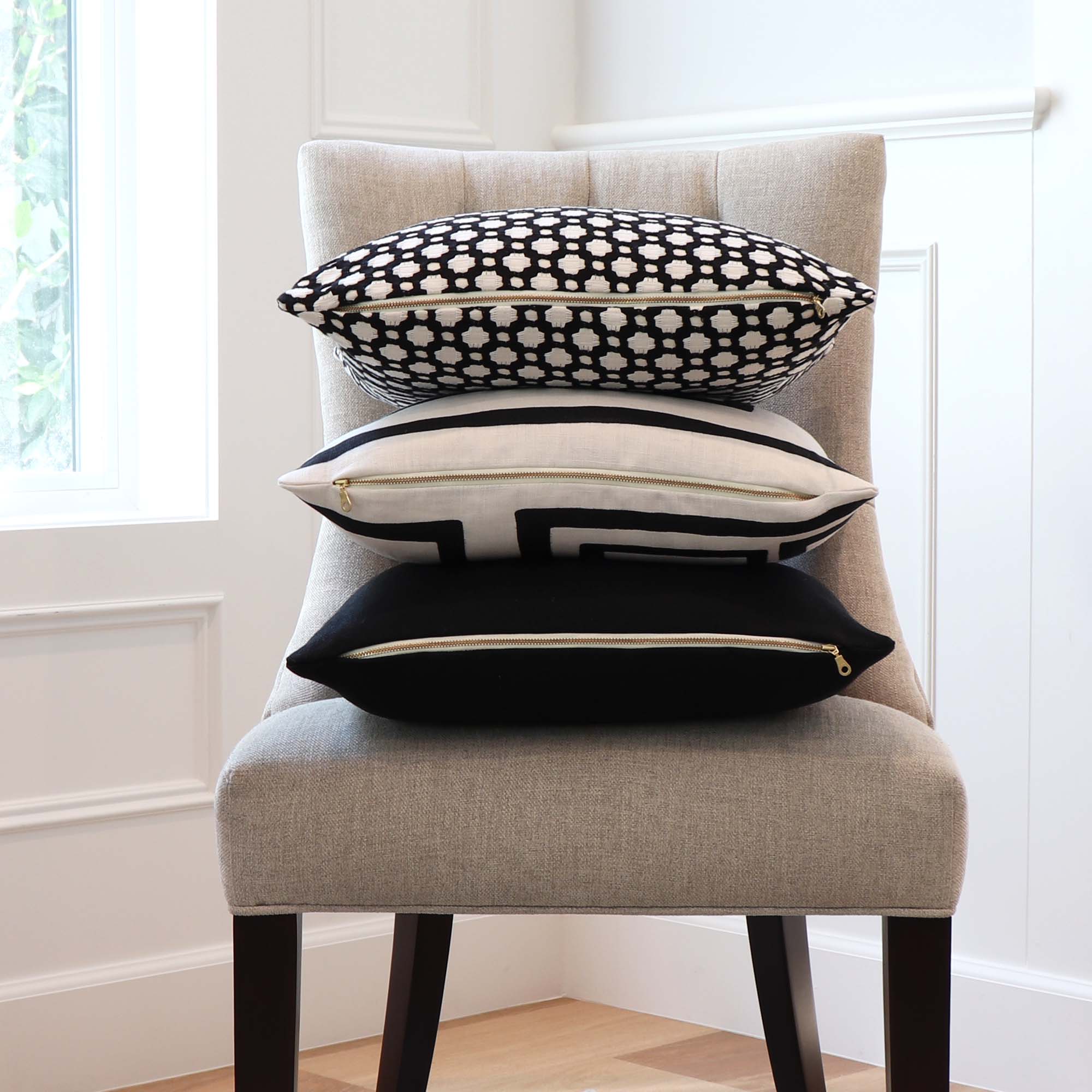 Black Cushions