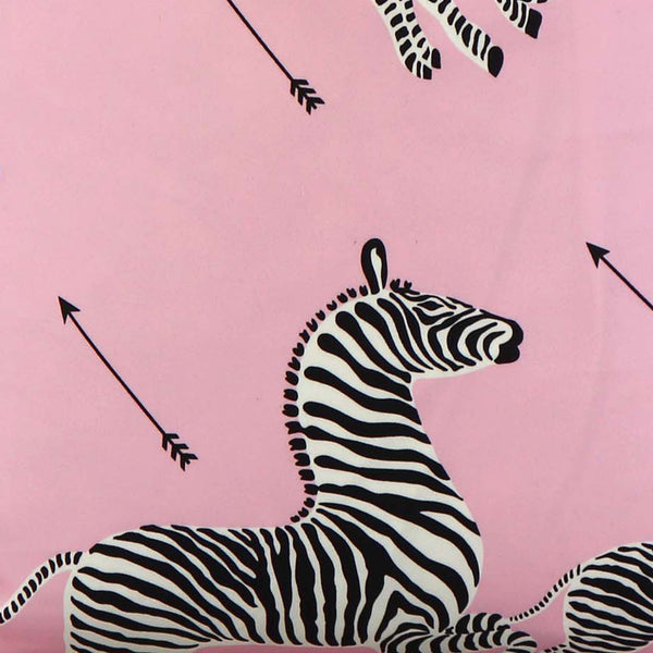 Zebras Petite Peony / 4x4 inch Fabric Swatch - Chloe & Olive